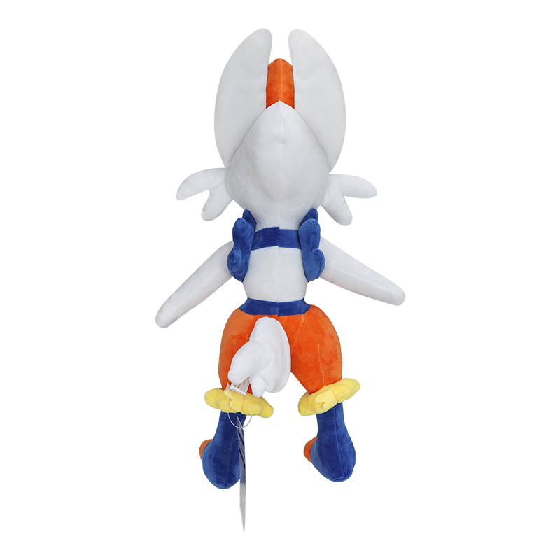 45cm Pokémon Sword and Shield Scorbunny Evolution Raboot Cinderace ...