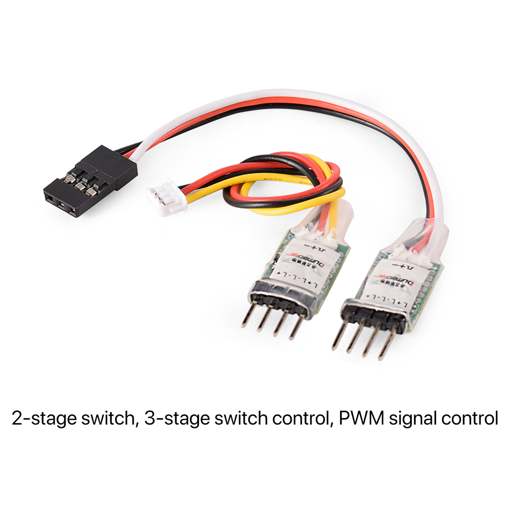 DUMBORC RC Light Controller LED Switch Panel System Turn on/Off 3CH for ...