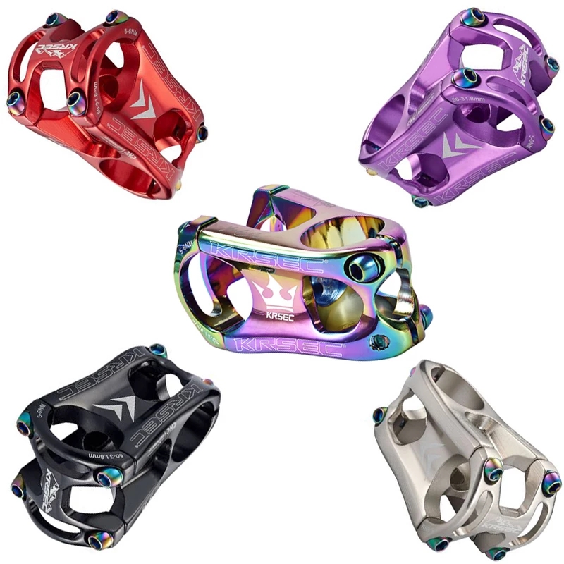 KRSEC Aluminium MTB Mountain Bike Short HandleBar Stem for 28.6mm ...