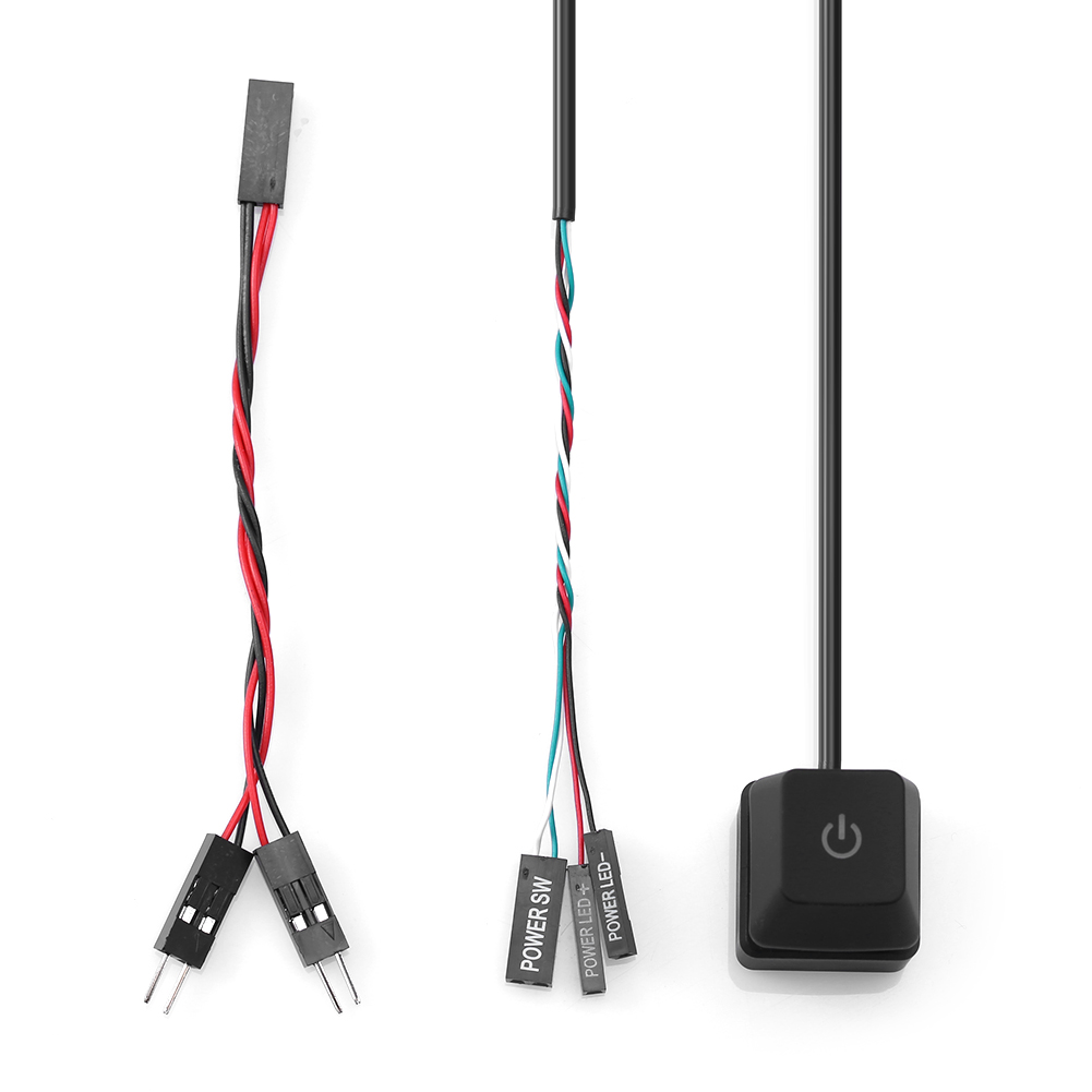 REM Desktop Computer Power Switch On/off Button 2m Extension Cord for ...