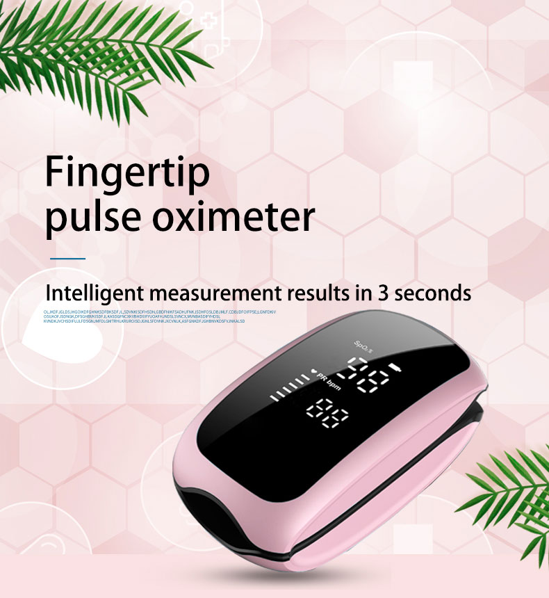 Rechargeable Finger Pulse Oximeter USB Rechargeable Oxymeter SpO2 PR ...