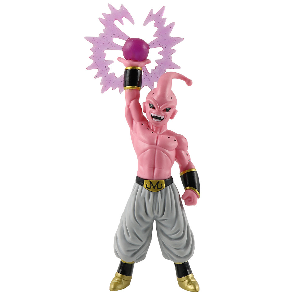 26cm Anime Dragon Ball Z Boos Majin Buu Bobbidi Evil Small Buu Gas Bomb ...