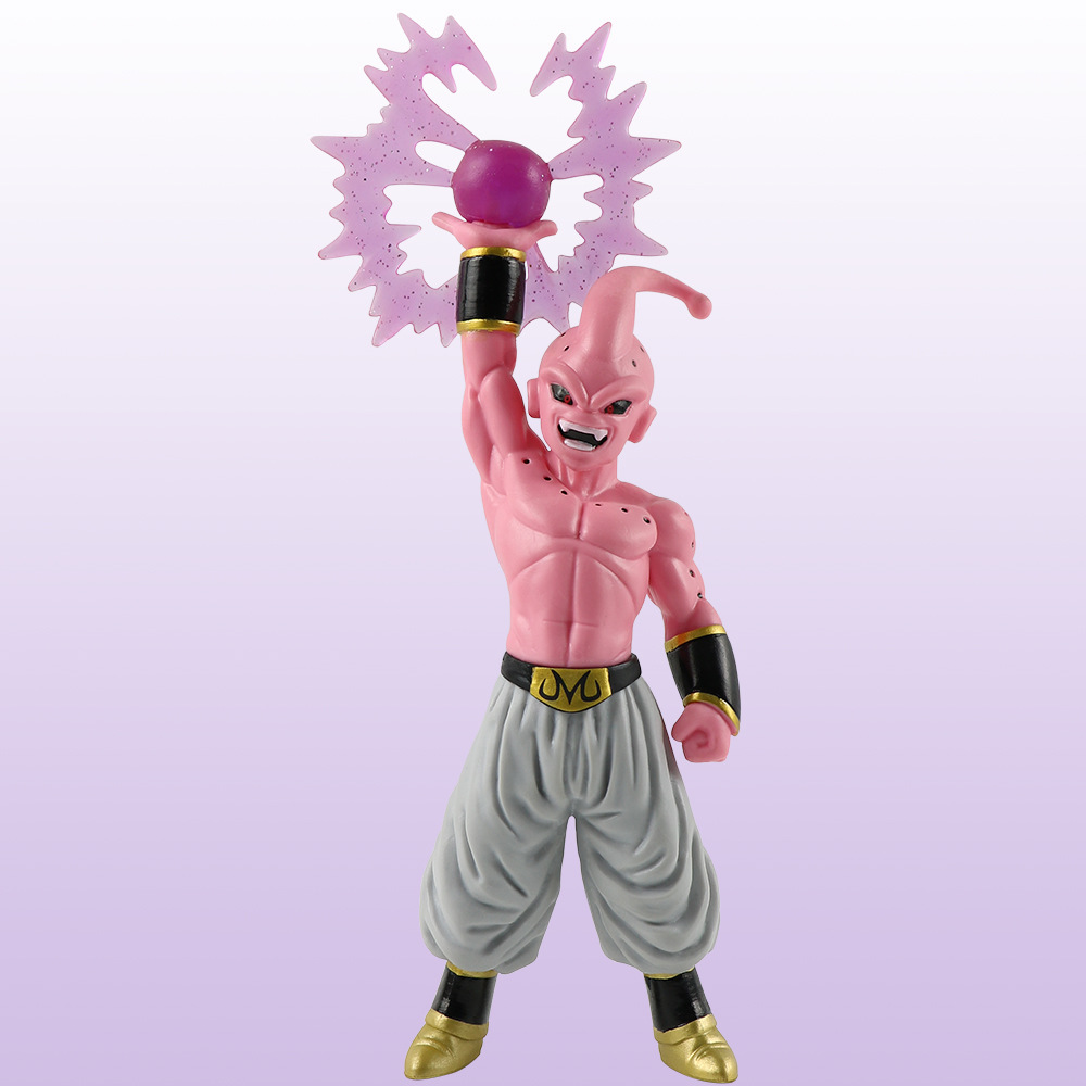 26cm Anime Dragon Ball Z Boos Majin Buu Bobbidi Evil Small Buu Gas Bomb ...
