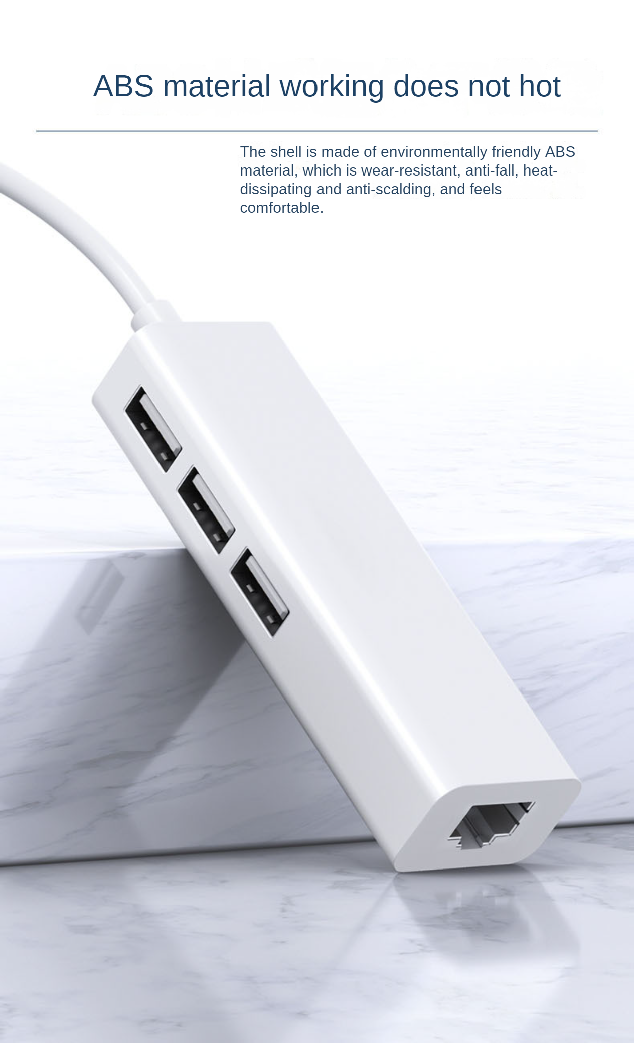 Usb to Rj45 Type-c Network Adapter Usb Network Converter USB3.0 2.0 HUB ...