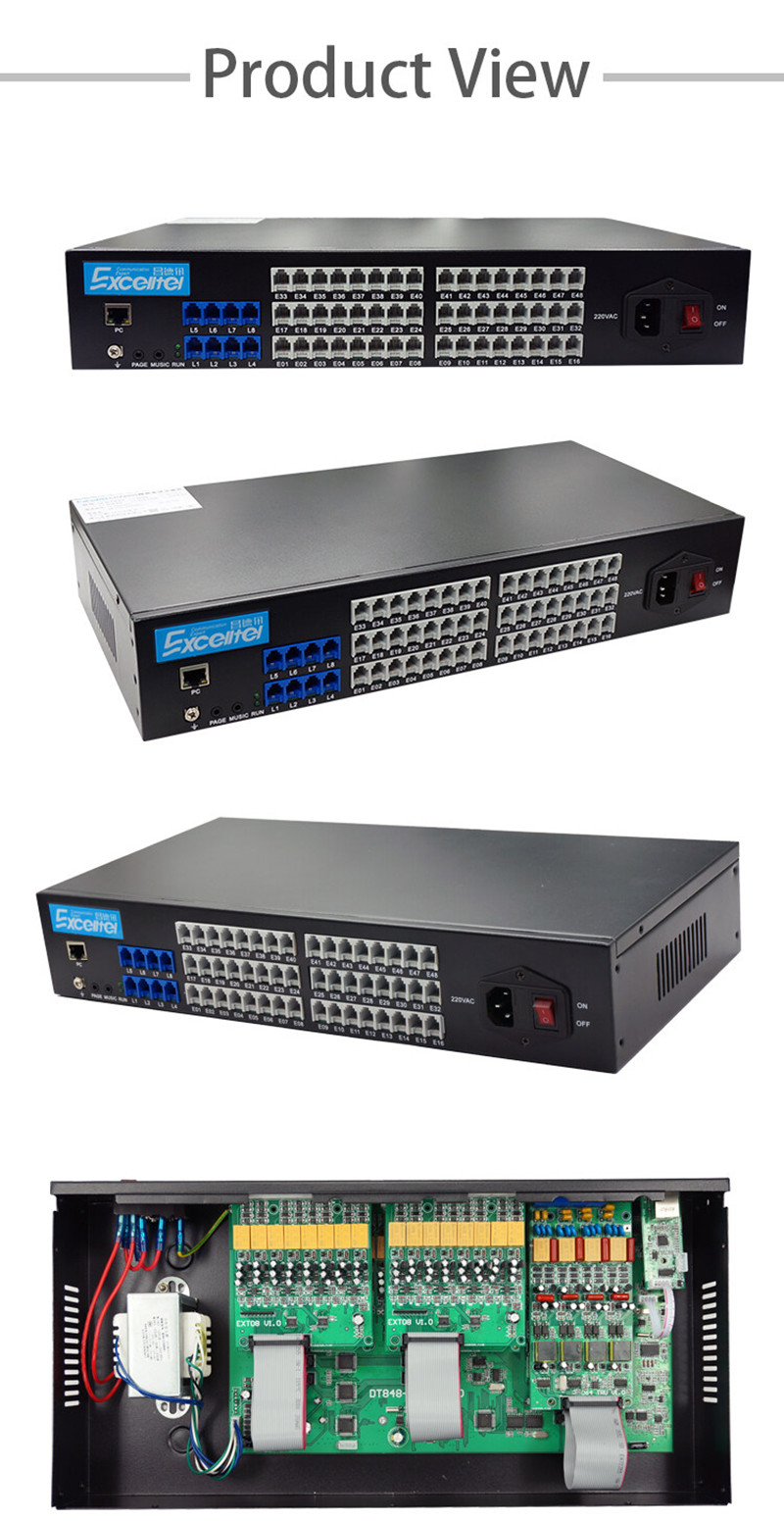Telecommunication PABX PBX system PABX telephone system TP848 series ...
