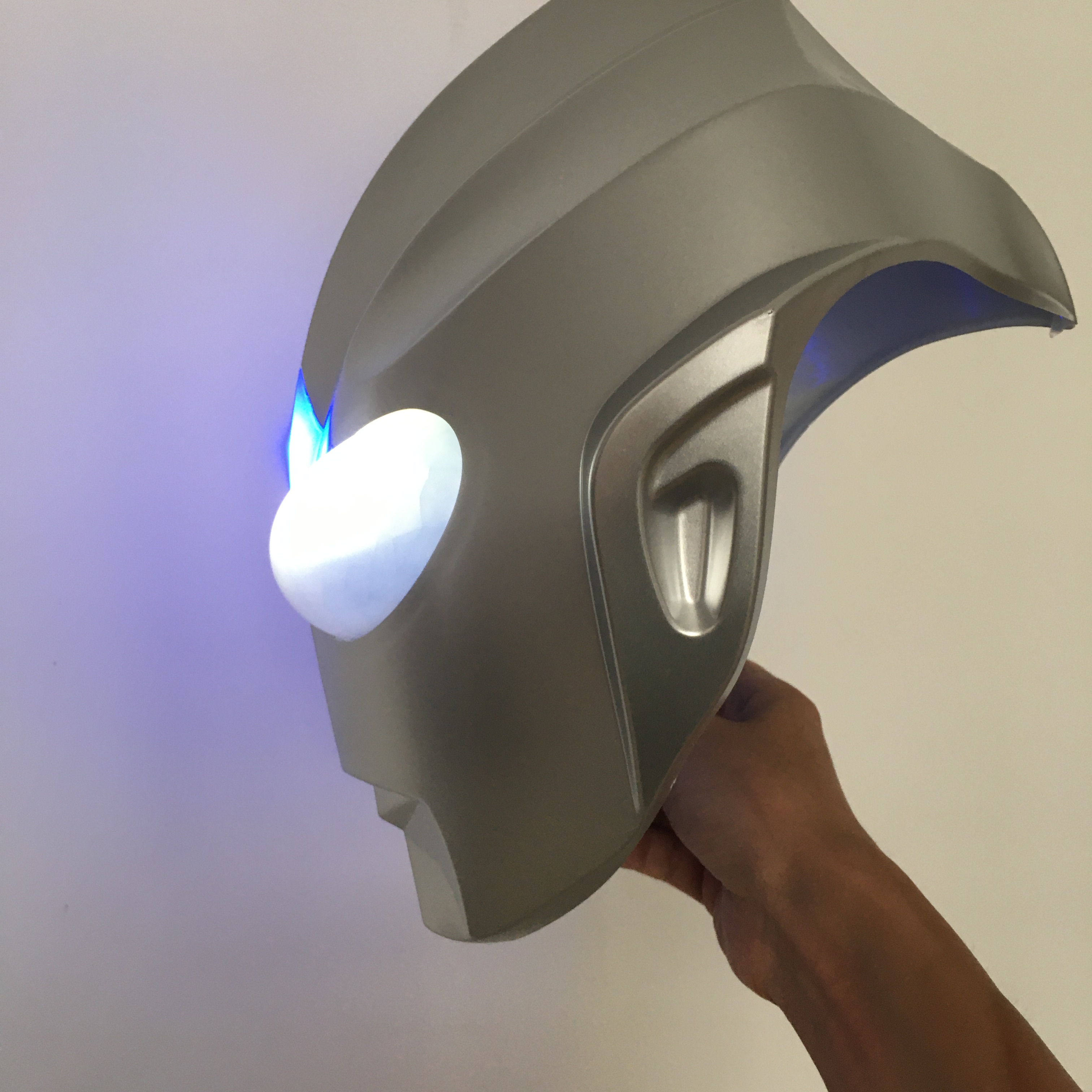 Ultraman Mask Adult cos Tiga Headgear Helmet Children's Headgear Touch ...
