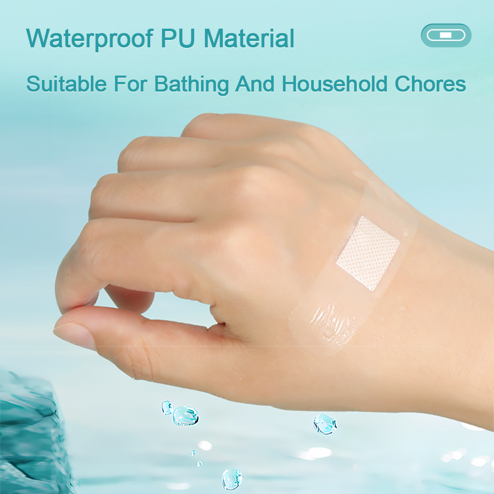 Cofoe Invisible PU Adhesive Bandage Wound Patch Waterproof Band Aid ...