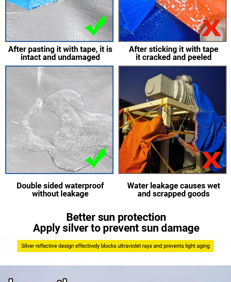 Trapal Tarpaulins waterproof canopy heavy duty outdoor portable PE lona ...