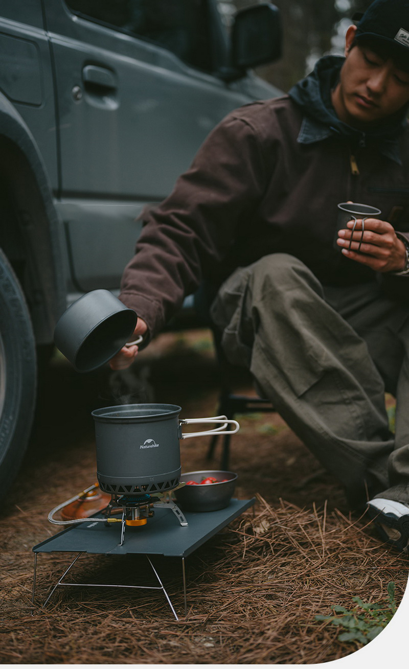 Naturehike Camping Cookware Set Utensils Dishes Camp Cooking Set Hiking ...