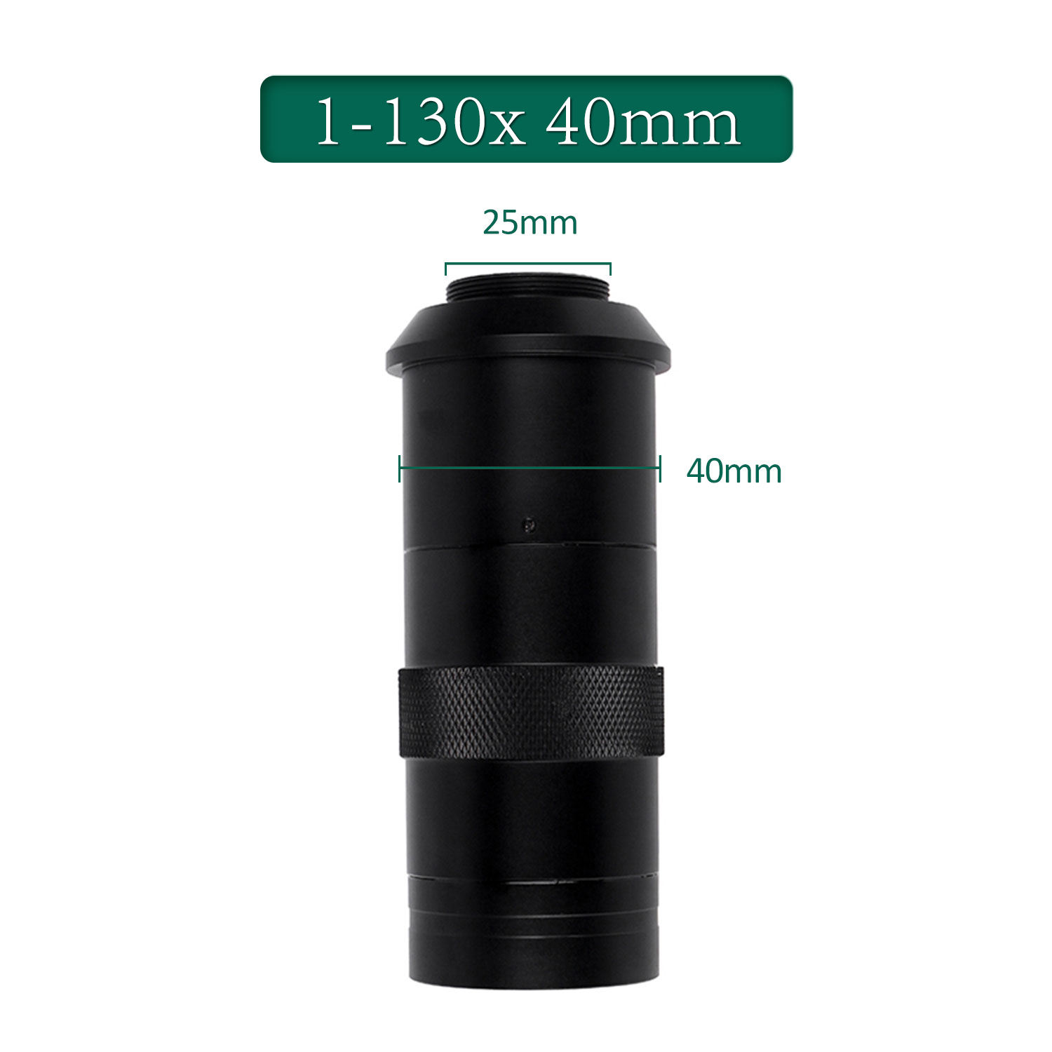 YIZHAN Magnification Adjustable Zoom C-Mount Lens 180x 150x 130x 25mm ...