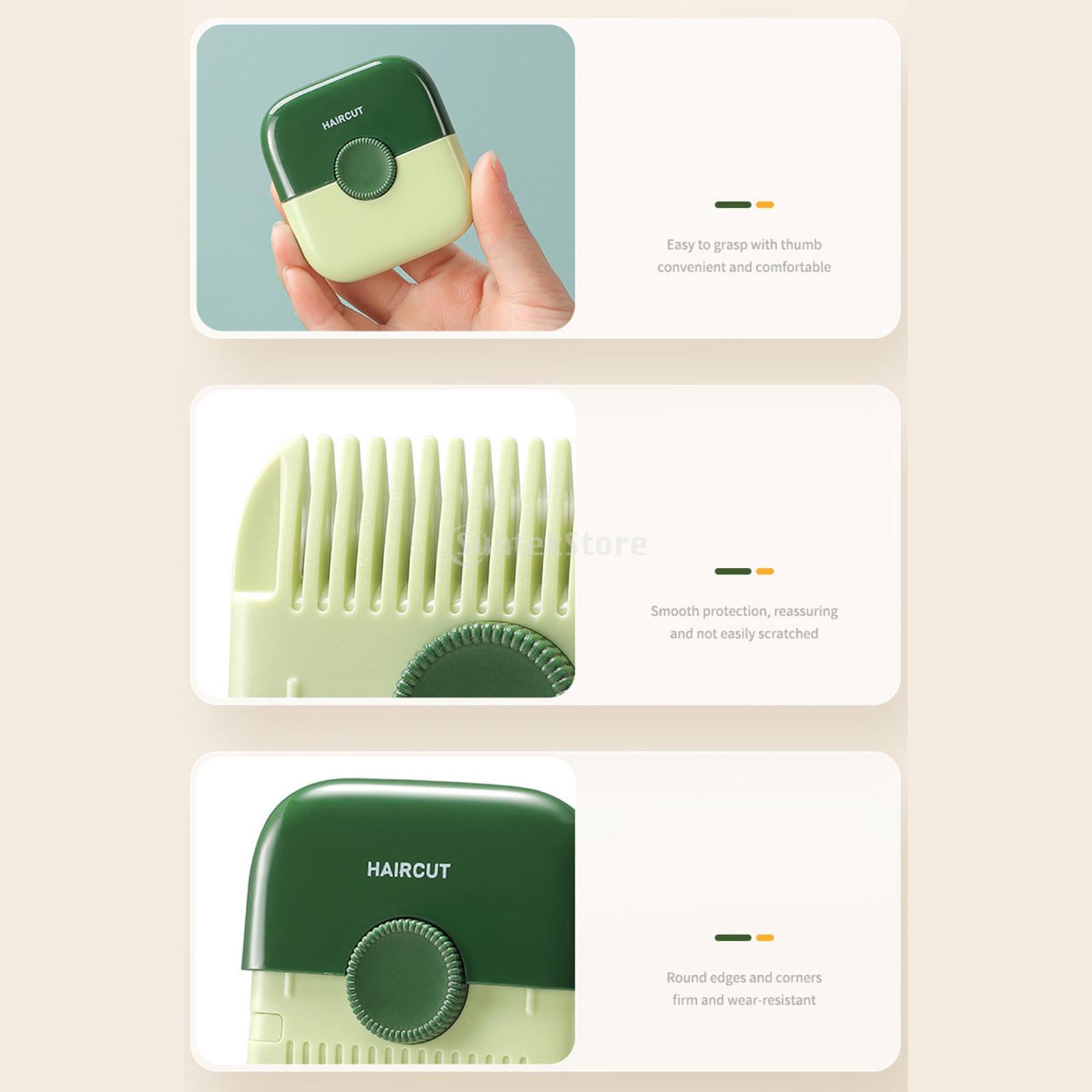 Hair Cutting Comb Mini Hair Trimmer 2 in 1 Thinning Hair Haircut Hand ...