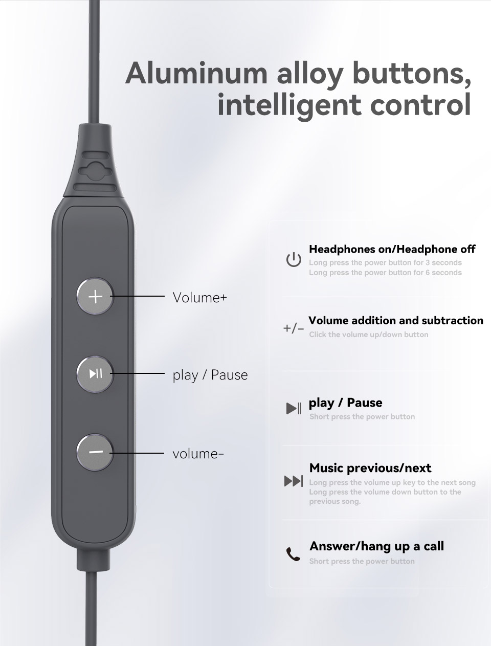 Trn Bt3xs 15h Ultra-Long Battery Life Neck-Hanging Bluetooth Module For ...