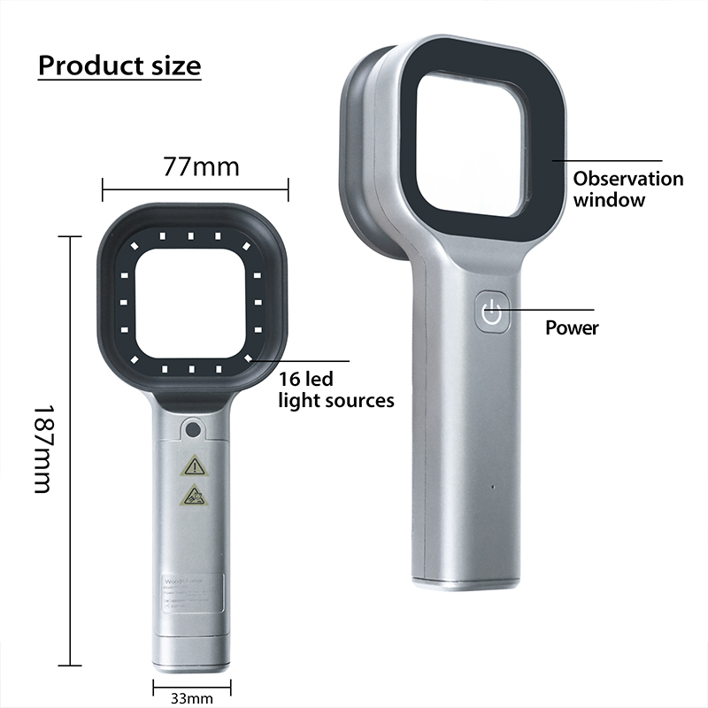 Woods Lamp For Skin Analyzer Machine Ultraviolet Lamp UV Skin ...