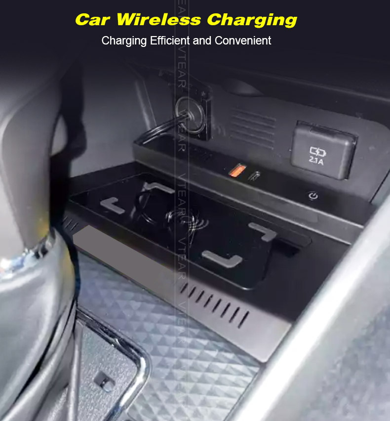 For Toyota Raize / Daihatsu Rocky Accessories Qi Car Wireless Charger ...