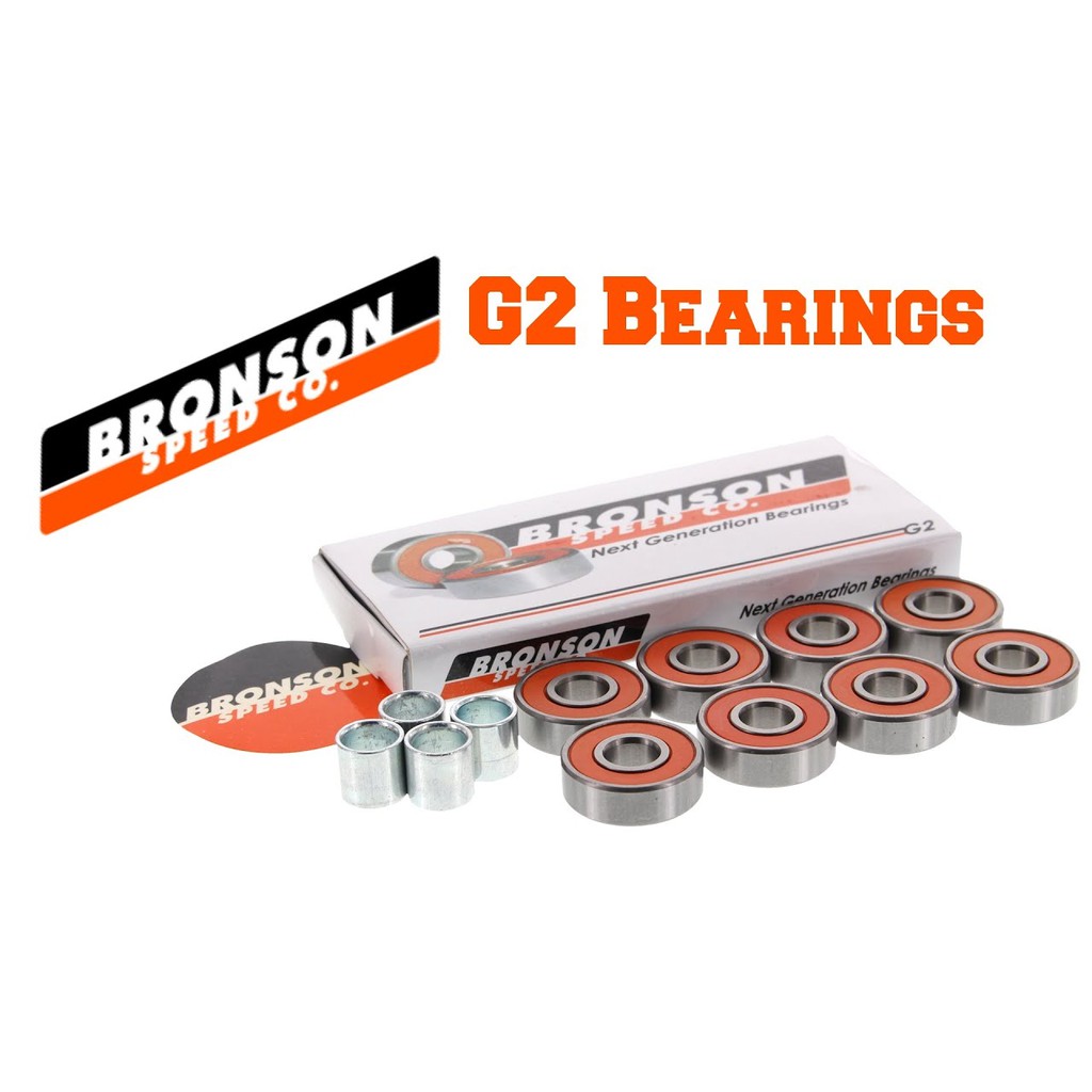 Skateboard Bearings BRONSON G2 High Speed Professional Roller ...
