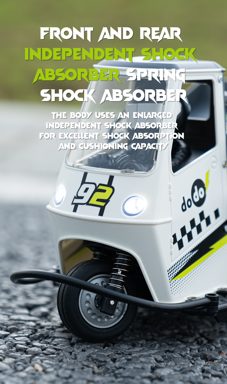 1:16 RC Tricycle Dodo Car High Speed Three-Wheeled Drifting Racing ...