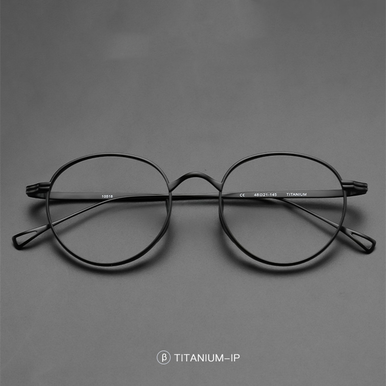 2022 New Style Japanese Nostalgic Vintage Small Oval Glasses Frame ...