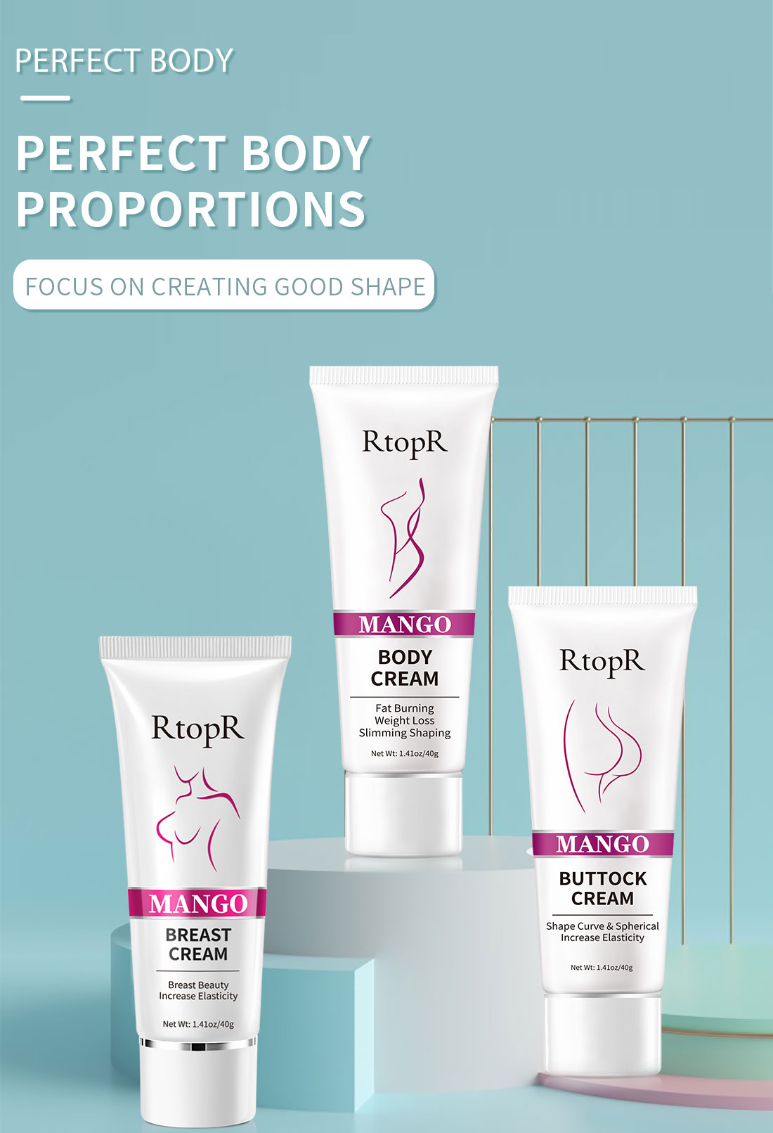 RtopR Mango Body Care Set Keep Good Figure 3pcs | Shopee Philippines