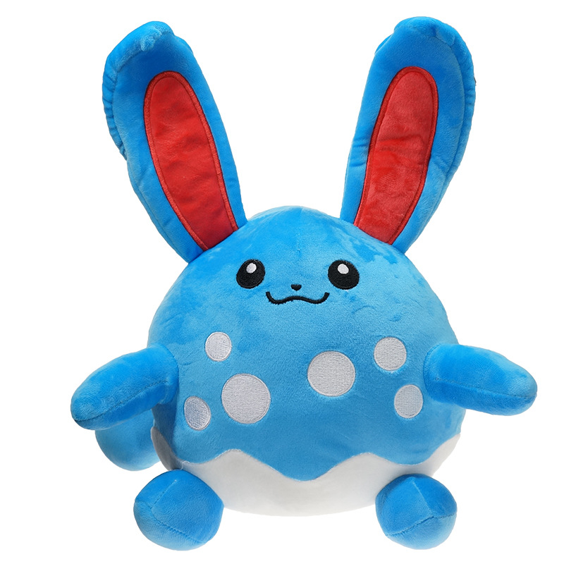 22cm Pokemon Anime Figure Azumarill Marill Swamp Rabbit Plush Toys Doll ...