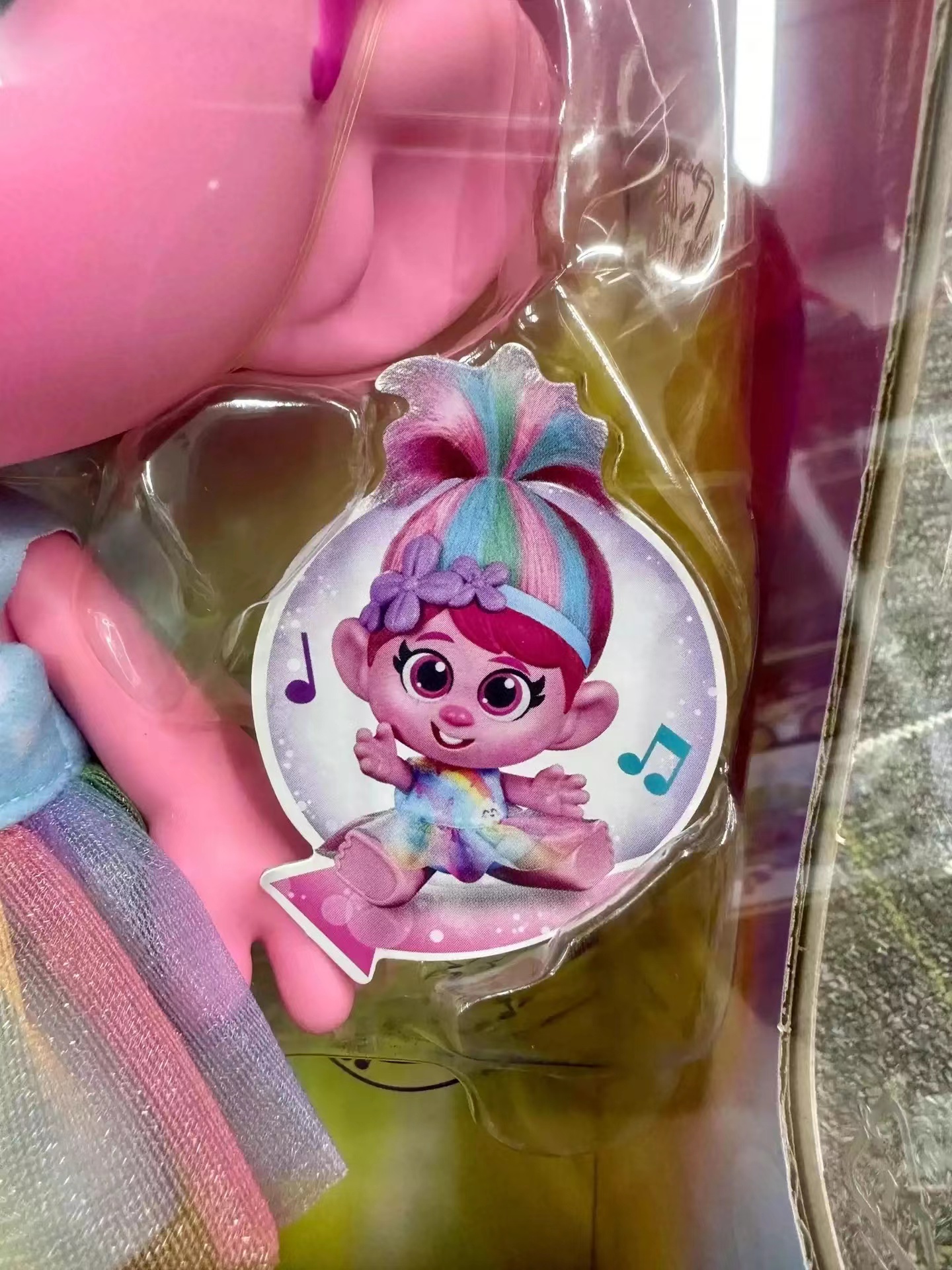 Trolls DreamWorks Trolls World Tour - Giggle & Sing Poppy Toddler Doll ...