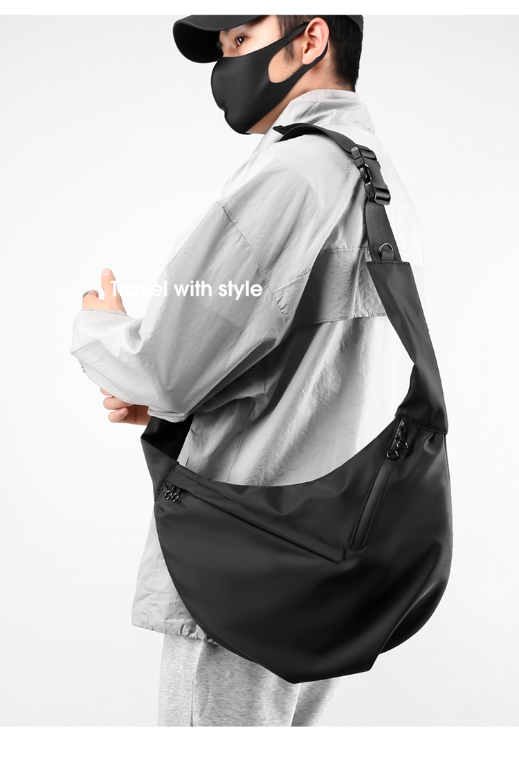 Street Wear Men Messenger Bag Casual Commuter Shoulder Bag Sports ...