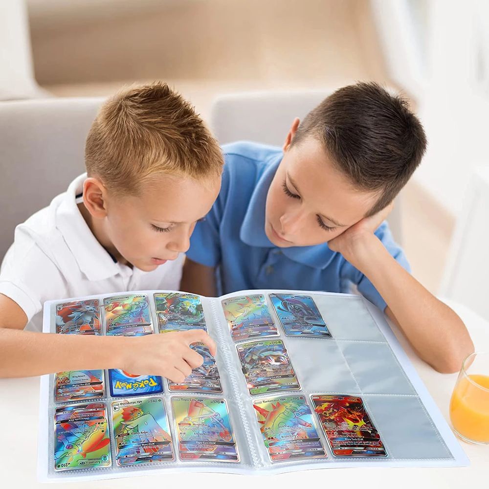 Pokemon album book pikachu card binder anime collection holder kids ...