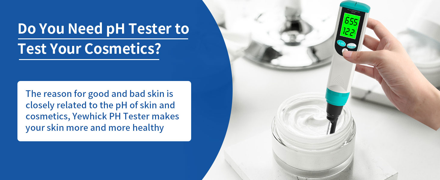 YAGO pH Meter for Food Processing, Waterproof Digital Food pH Meter ...