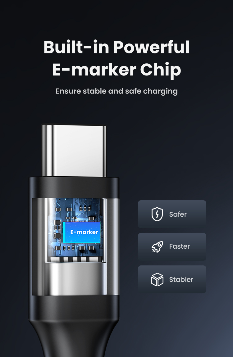 UGREEN 100W USB C to USB C Cable PD Fast Charging Cable 5A 100W Type C ...