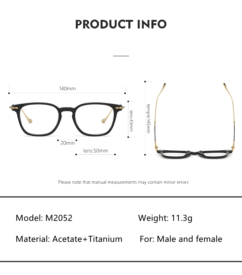 Matsuda Same Design M2052 Japanese Retro Style Handmade Glasses Men ...