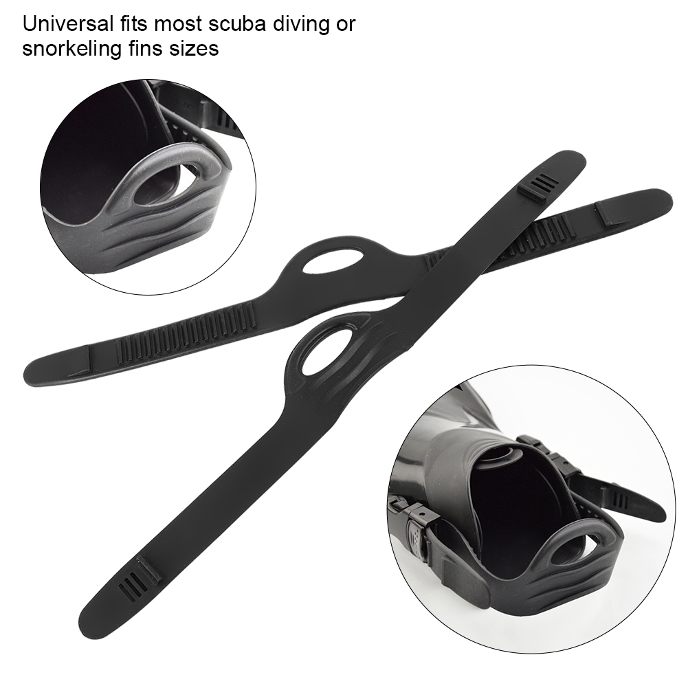 [READY STOCK] 1 Pair Fin Flippers Strap Swimming Scuba Diving Dive ...
