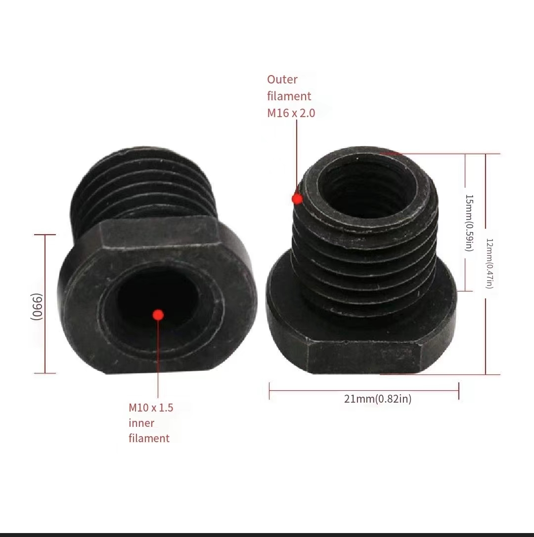 M10 spindle turning external thread M14/M16 thread polishing machine ...