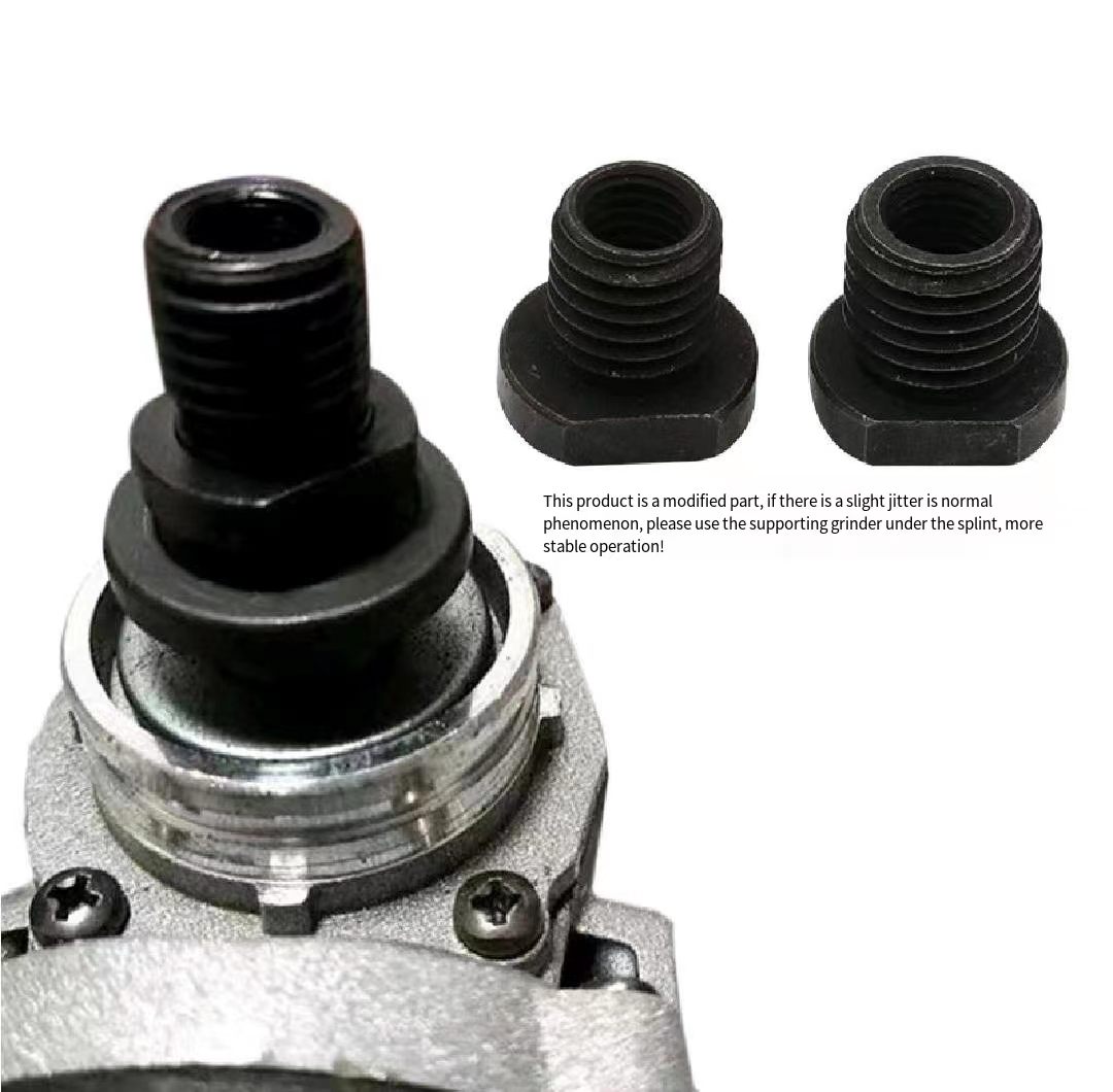 M10 spindle turning external thread M14/M16 thread polishing machine ...
