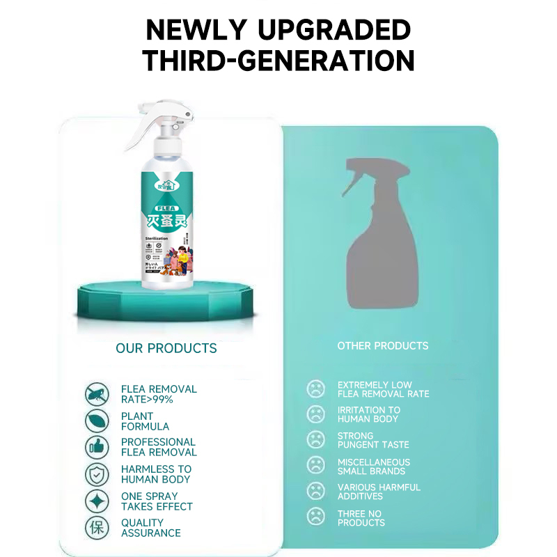 Tick and Flea Spray For Pet 500ML Garapata Remover For Dogs And Cats ...