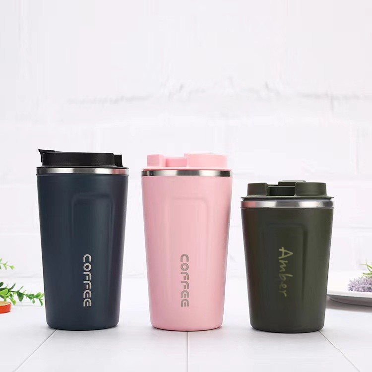【duein.ph】Stainless Steel Coffee Mugs 380ml/510ml Insulation Water ...