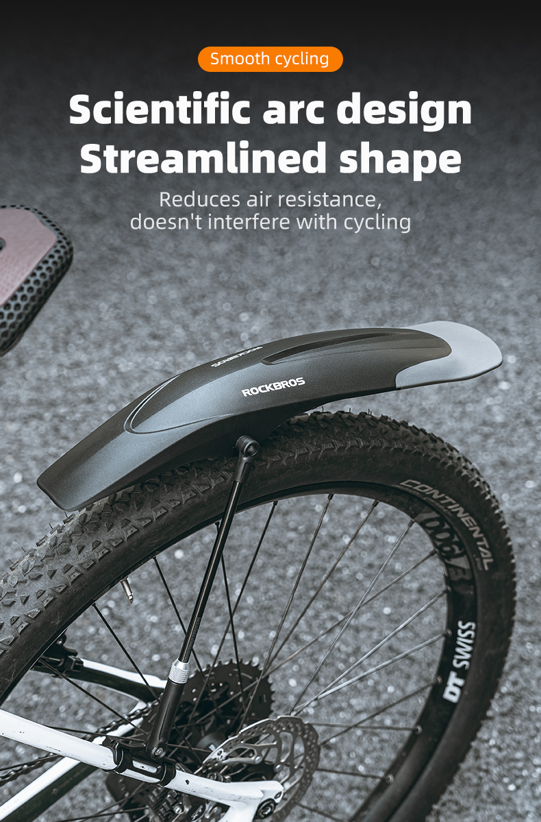 【PH Delivery】ROCKBROS Mountain Bike Fender Removable Quick Release ...