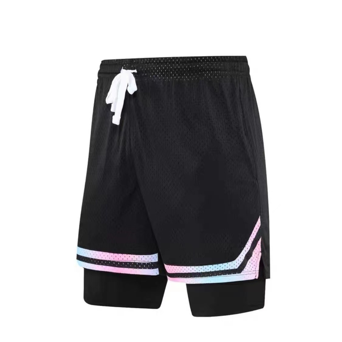 S-5XL American Mesh Short Basketball Shorts With Cycling Above The Knee ...