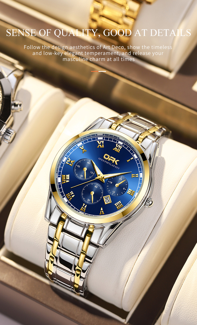 OPK Watch For Men Water Proof Relo Original Business Genuine Quartz ...
