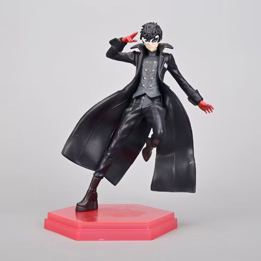 7"Anime Persona 5 Joker Amamiya Ren PVC Statue Figure Toy No Box ...