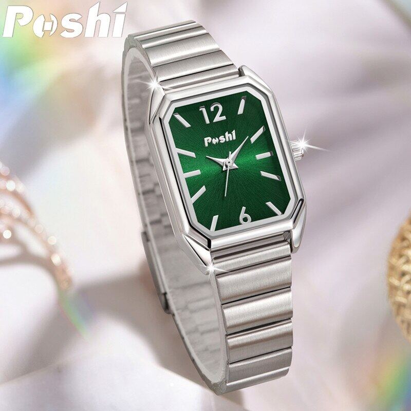POSHI Luxury Gold Watch Women Korean Fashion Student Waterproof ...
