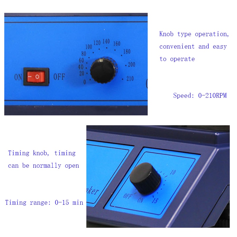 NMYC-100 Laboratory Rotary Oscillator RPR Mixer Lab Orbital Rotator ...