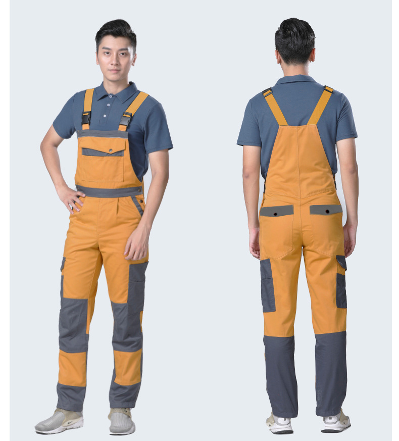 Workwear Overall Work Bib and Brace Overall Pants Trousers with Multi ...