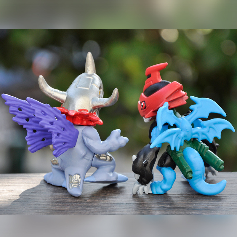 6Pcs/Set 6-8cm Digimon Adventure Anime Figure Yagami Taich Agumon Metal ...