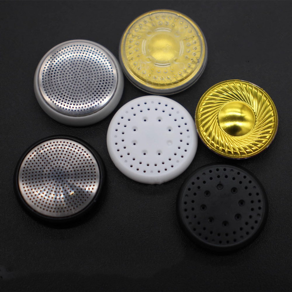 1 Pair 15.4mm Gold Membrane Earbuds Speaker unit Vocal Bass 32ohm ...