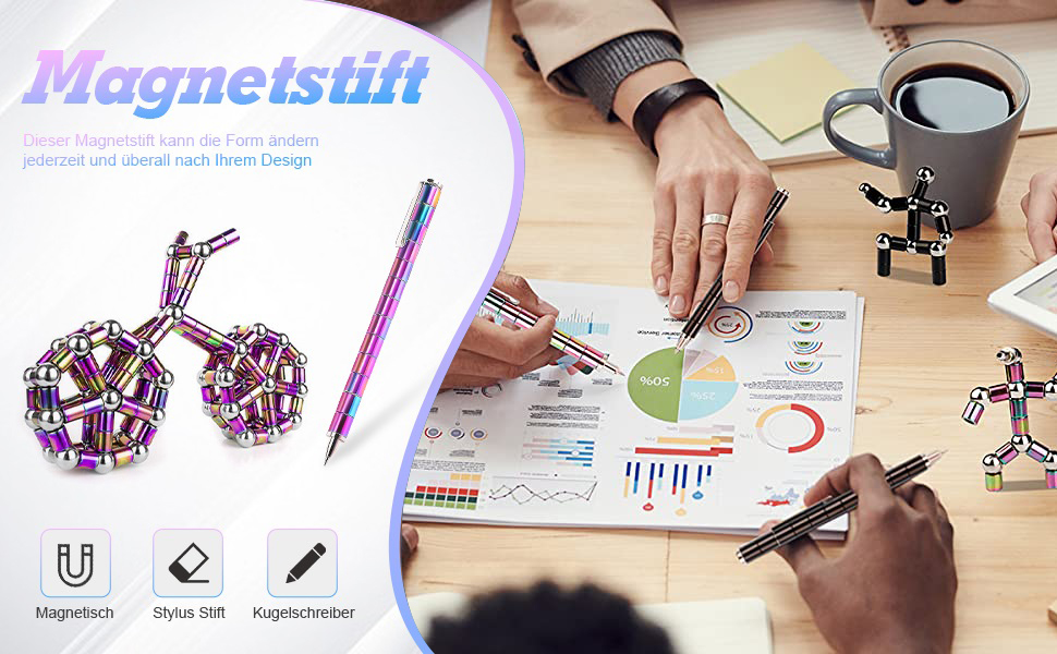 Magnetic Fidget Pen Jiki Crush Metric Pen Crinkle, Crushmetric Switch ...