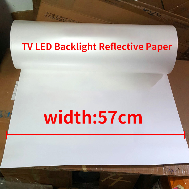 2M 5M TV LED Backlight Reflective Paper White backlit paper Reflective ...