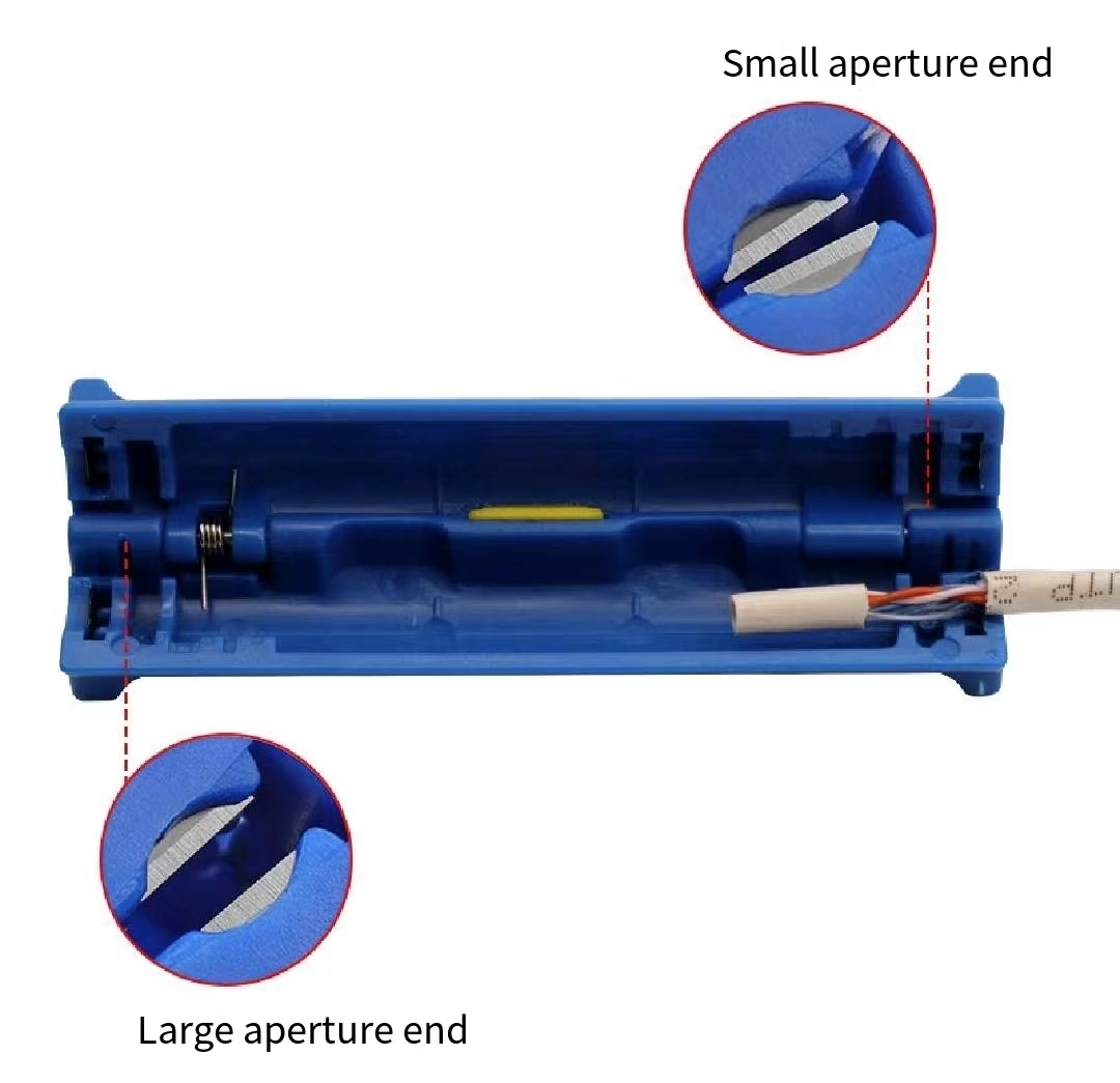 Network cable cable TV coaxial cable automatic Wire stripper network ...