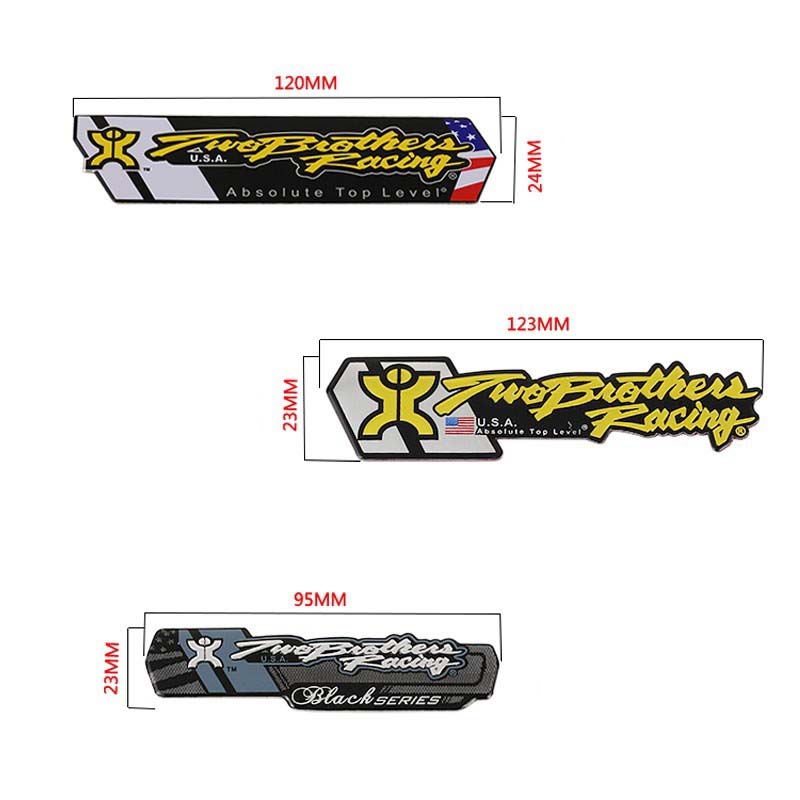 Yoshimura Akrapovic Motorcycles Aluminum Label Exhaust Pipe Sticker ...
