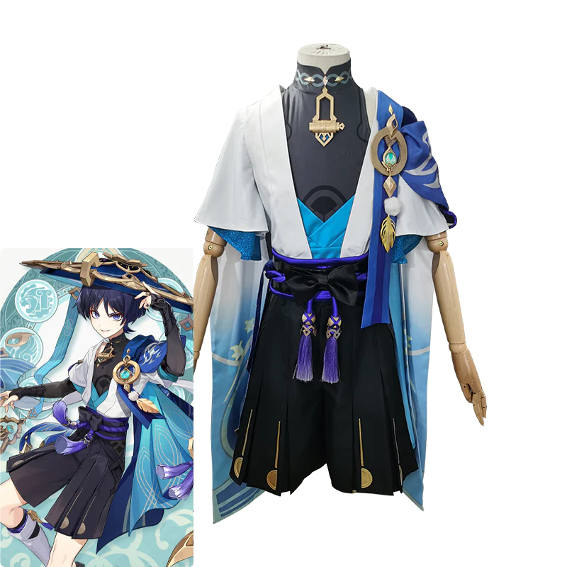 Genshin Impact Kunikuzushi Wanderer Balladeer Scaramouche Outfits Games ...