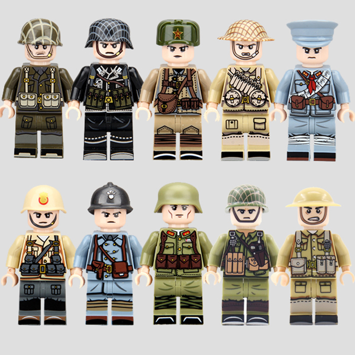 Educational WW2 Soviet Union Minifigures - 20PCS Building Blocks Set ...