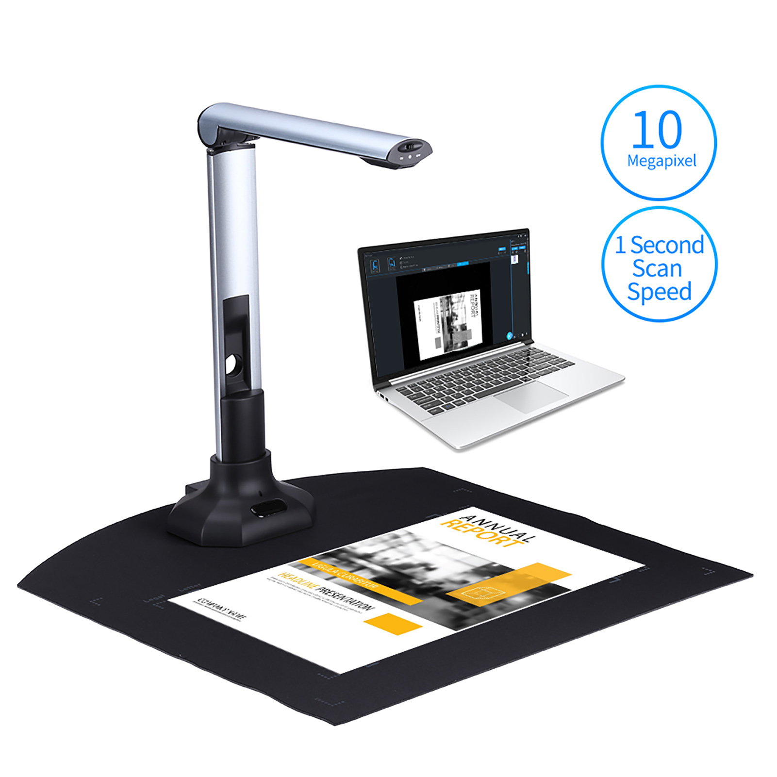 [READY] BK52 Portable Book & Document Camera Scanner Capture Size A3 HD ...
